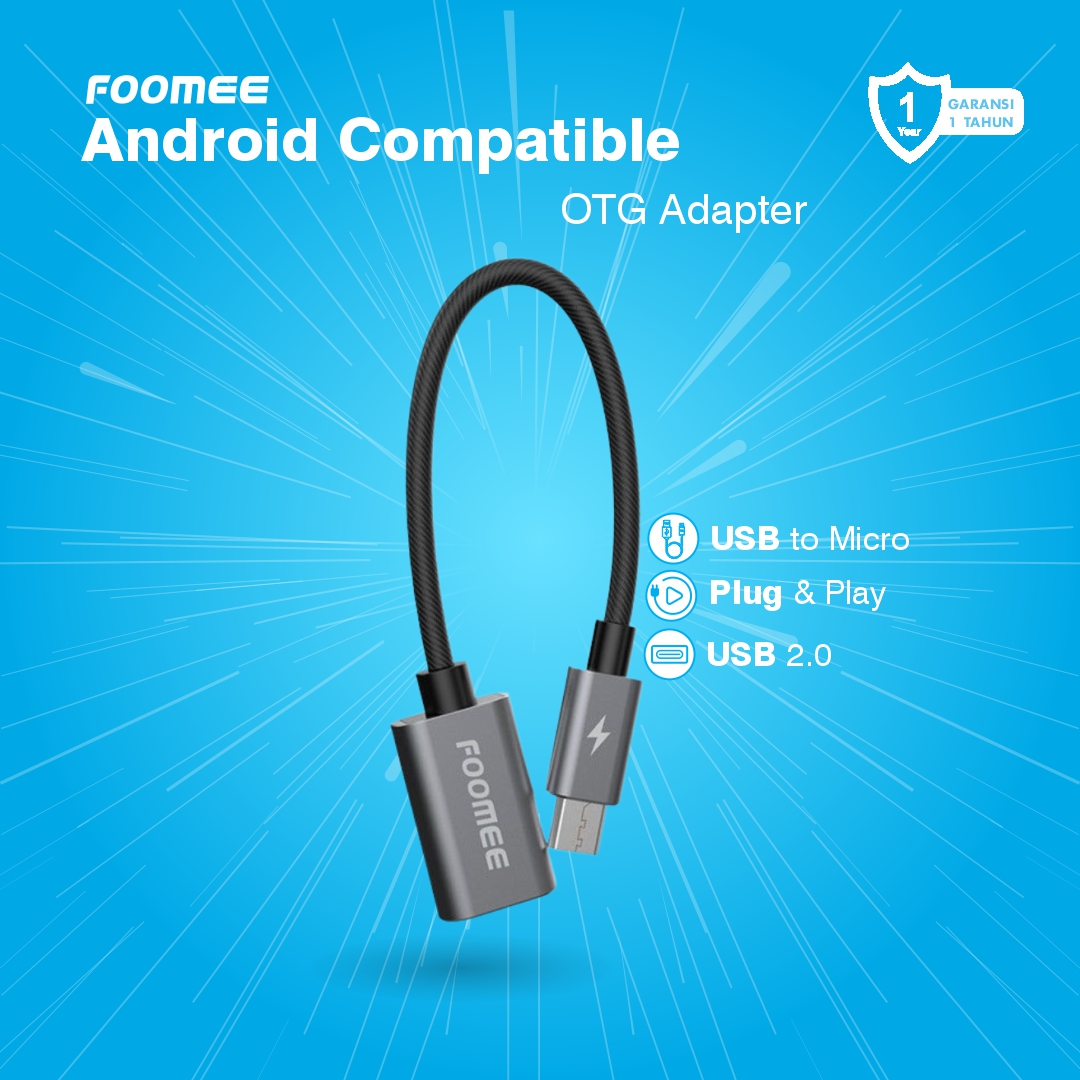 Foomee EE05 Adapter OTG Fast Transmission USB 2.0 to Micro Original ...