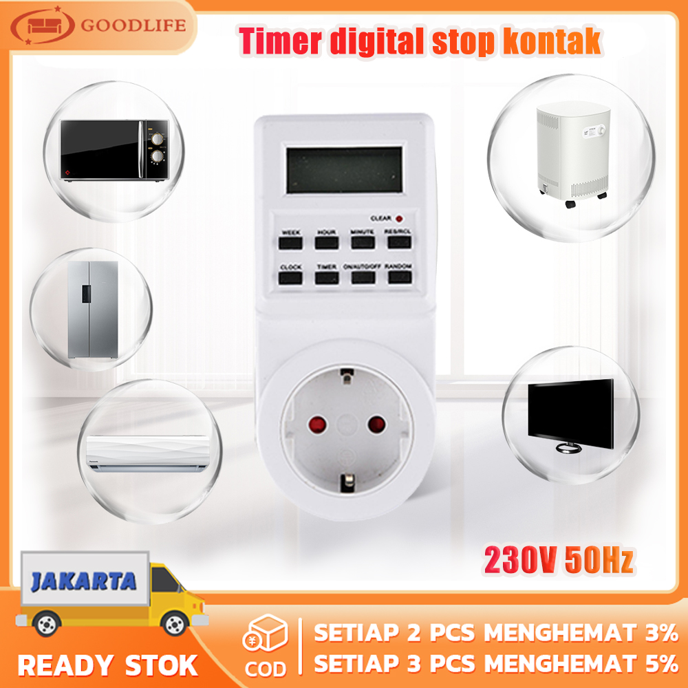 (Dikirim Dari Jakarta)Timer digital stop kontak/stop kontak timer ... (Dikirim Dari Jakarta)Timer digital stop kontak/stop kontak timer ...
