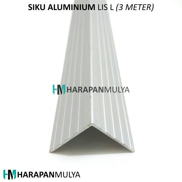 Lis Aluminium L dan U 3 Meter Lis Hardcase Box L dan UHard Case 3m Siku ...