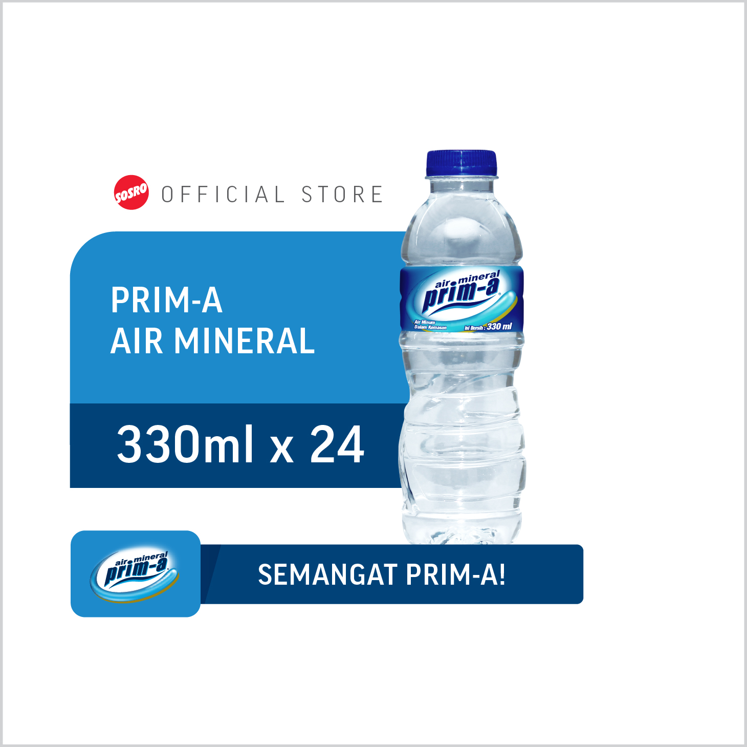 Prim-A Botol 330 ml isi 24pcs | Lazada Indonesia