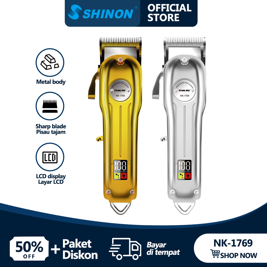 NIKAI NK1769 Rambut Hair Clipper Original / Alat Potong Rambut / Hair ...