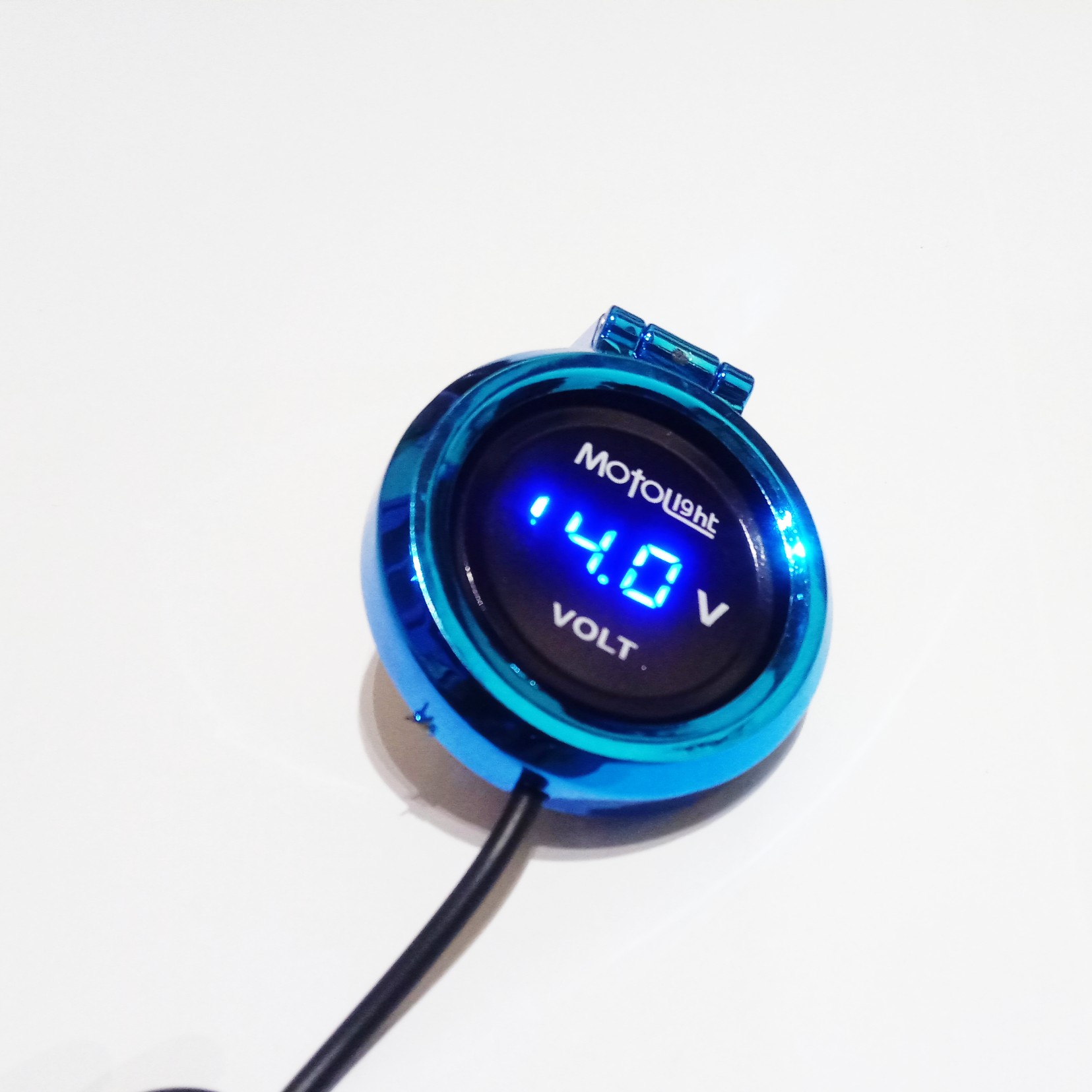 Voltmeter Motor Waterproof Bulat Dengan Braket | Lazada Indonesia