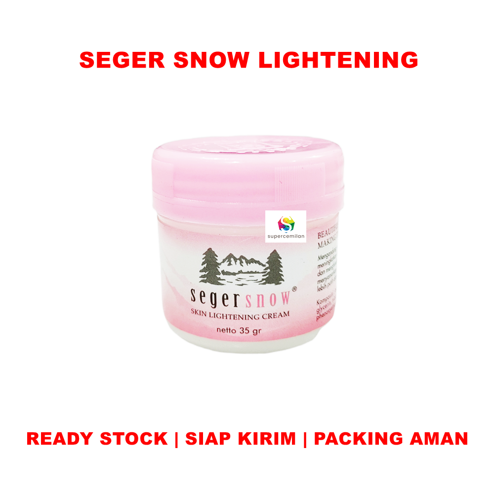 Seger Snow Skin Lightening Cream 35 Gram | Lazada Indonesia