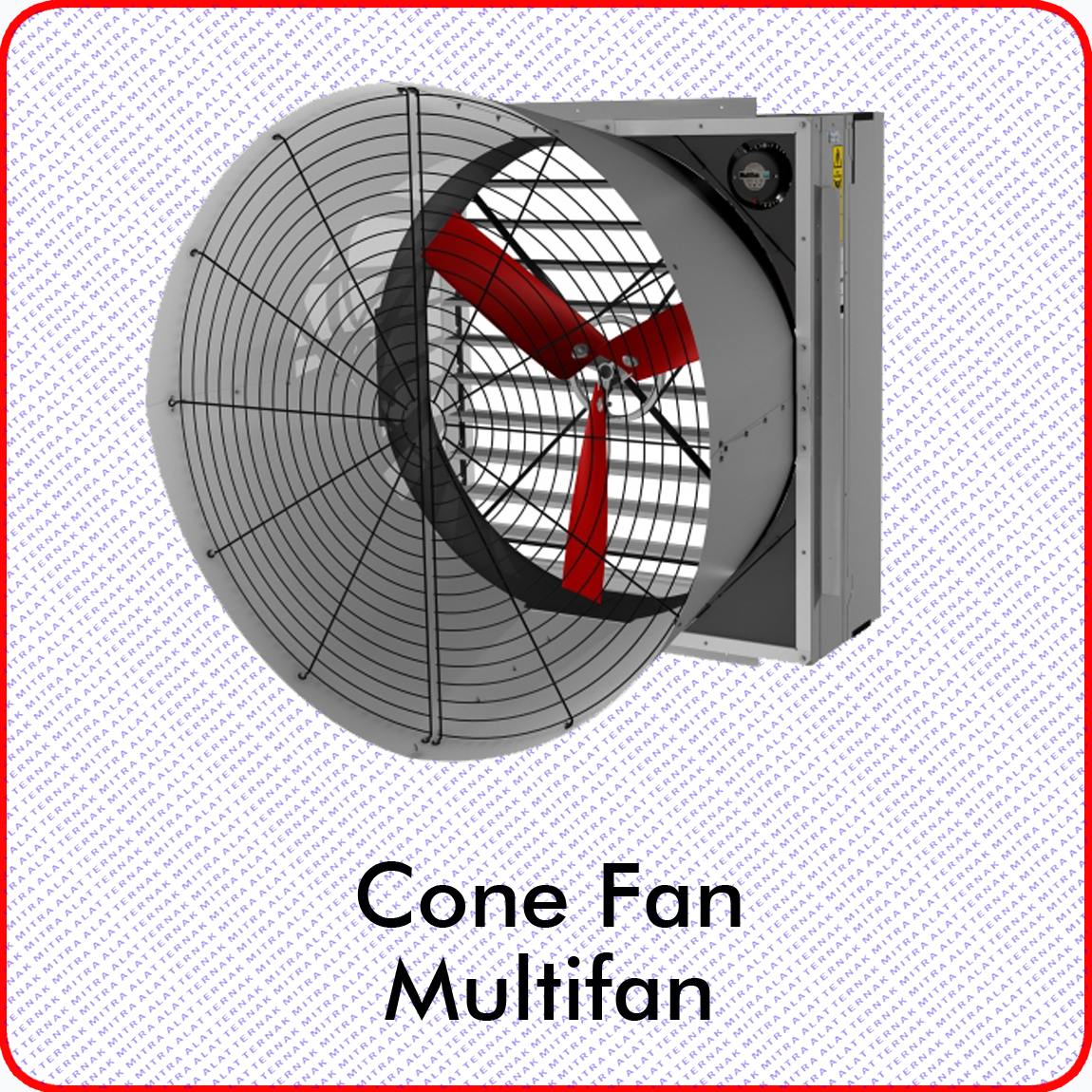 Multifan Cone Fan 50'' Promo - Kipas Kandang Ayam - Blower Multifan ...