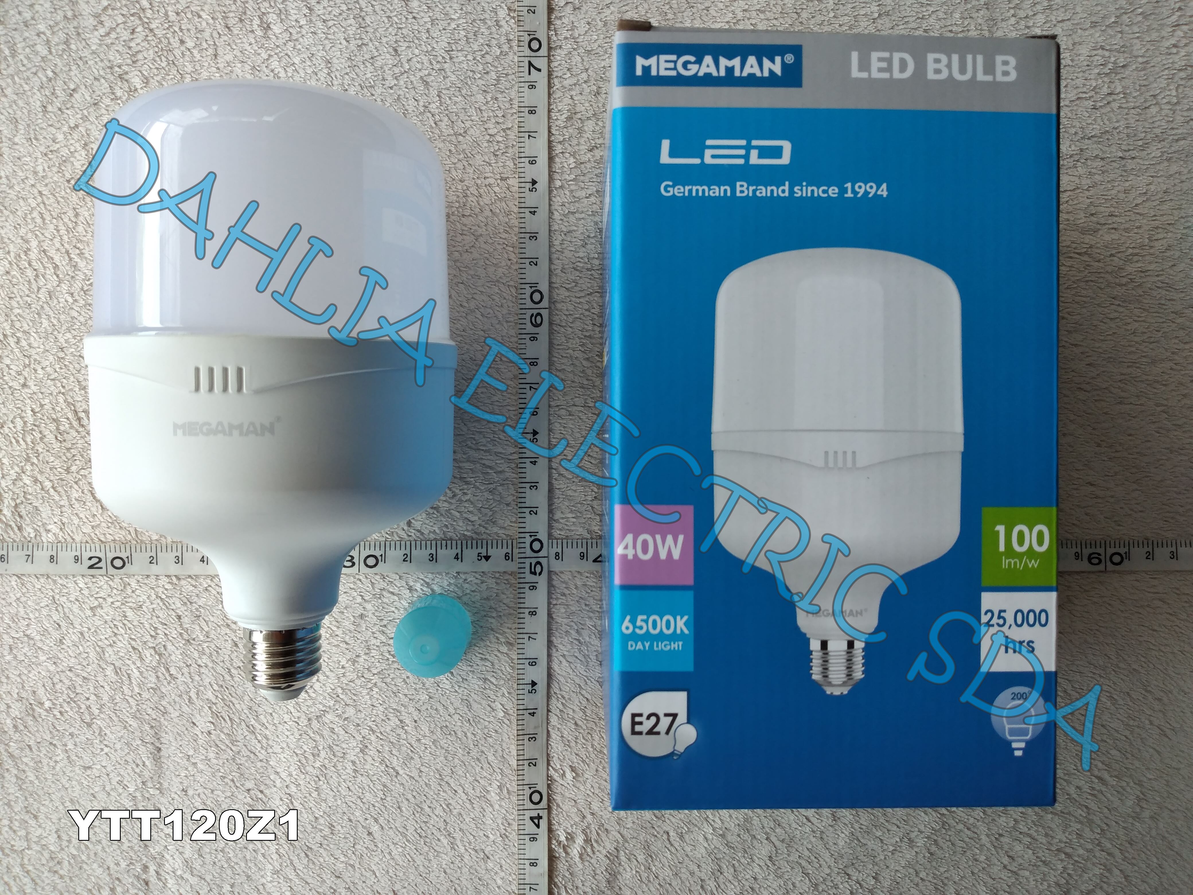 LED MEGAMAN 40W (CAHAYA PUTIH) YTT120Z1 | Lazada Indonesia