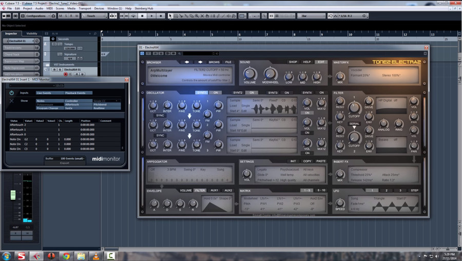 Plugin Tone2 Electra (vsti virtual synthesizer high end sound) Windows ...