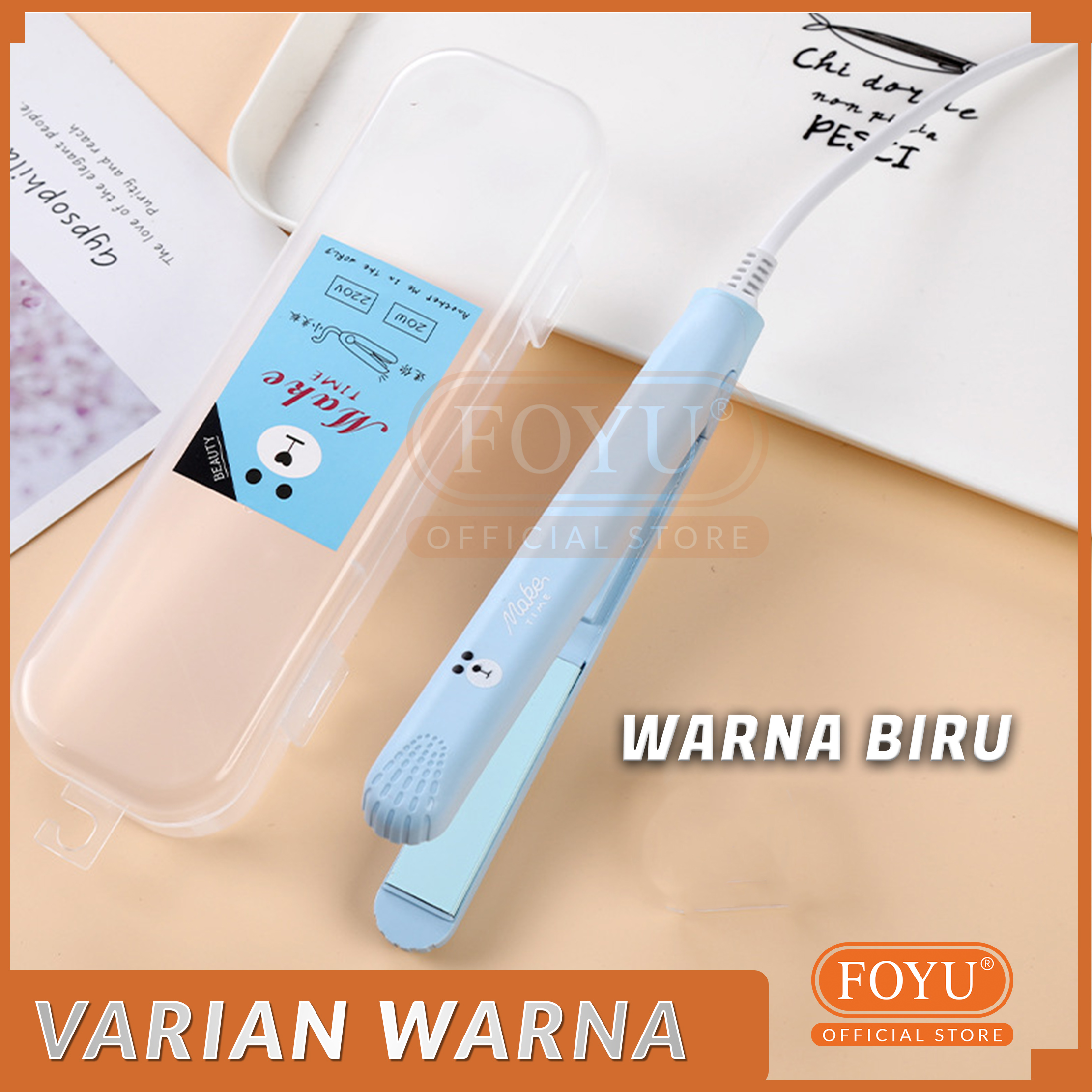 Catokan Mini 2 in 1 20W 180C | Pelurus Rambut dan Keriting Portable ...