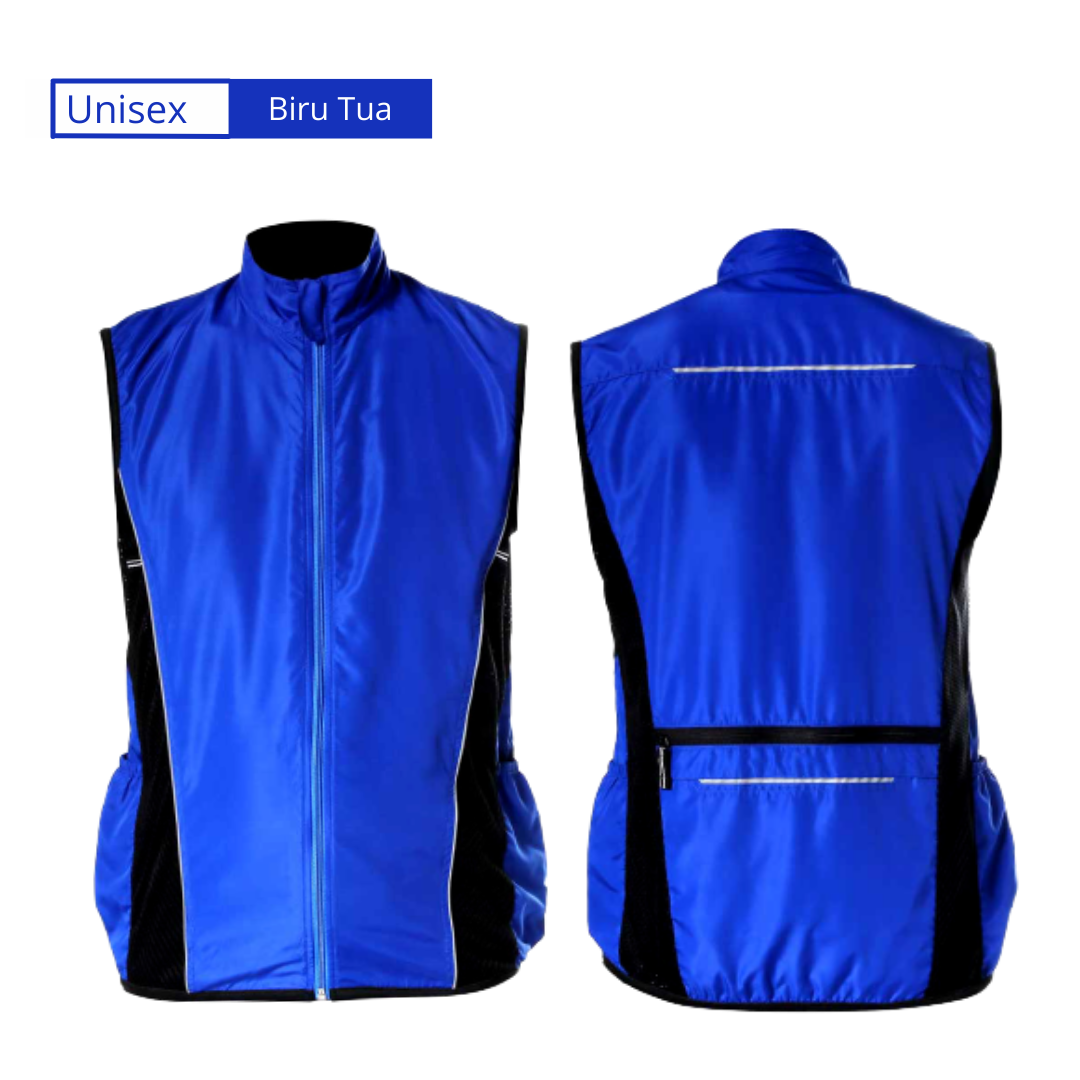 Vest Sepeda Rompi Olahraga Outdoor Indoor Pria Wanita Exlusive | Lazada ...