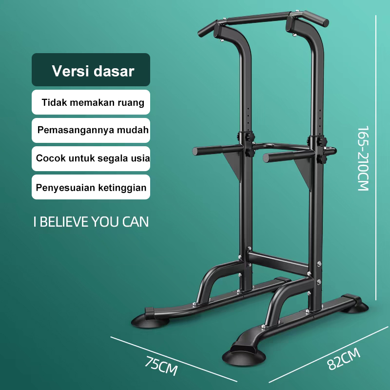 Power Tower Pull Up Bar /Stasiun Dip Bar Pull Up/Stand untuk Peralatan ...