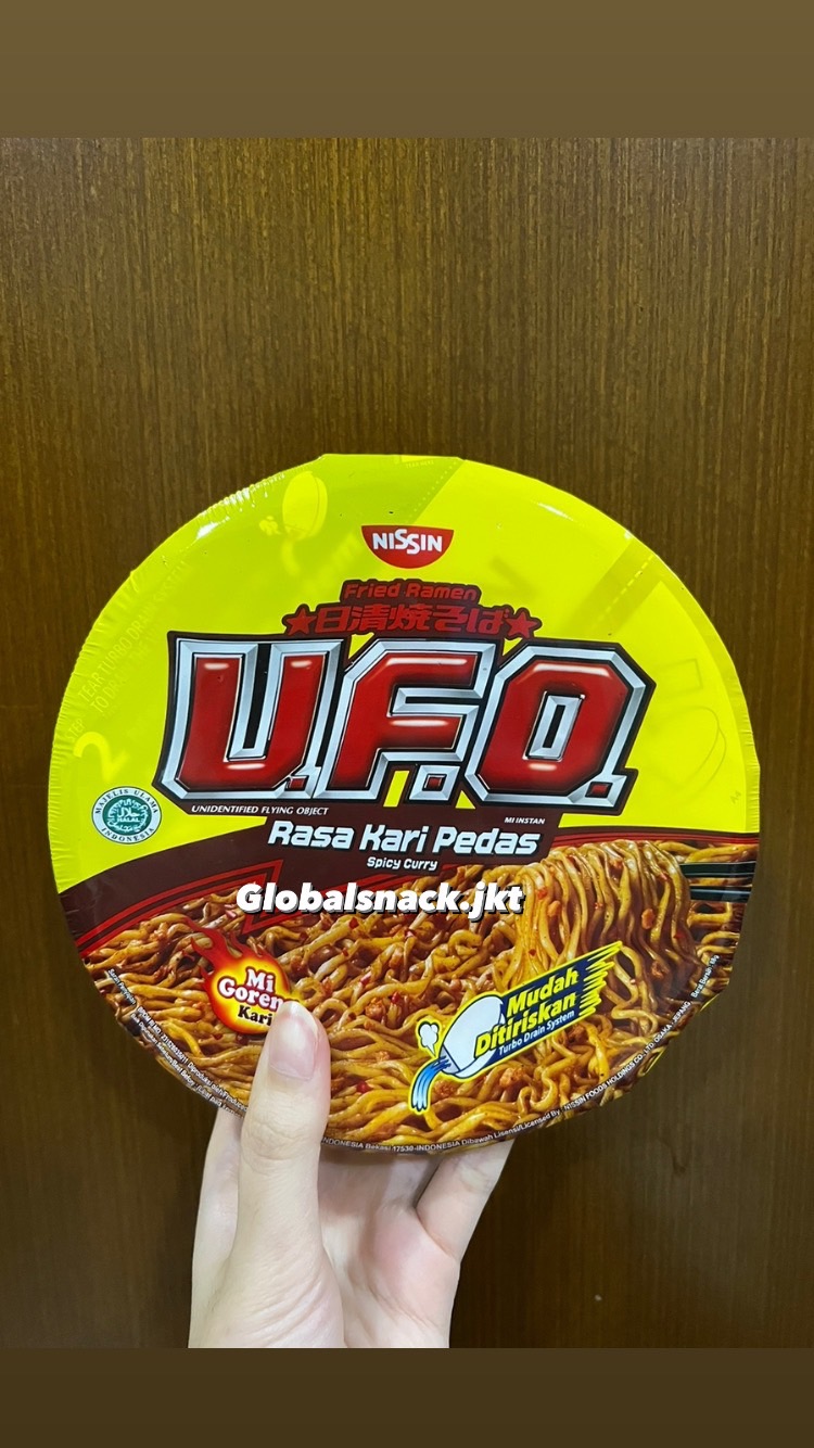 NISSIN UFO RASA KARI PEDAS SPICY CURRY / SAUS JEPANG JAPANESE SAUCE ...