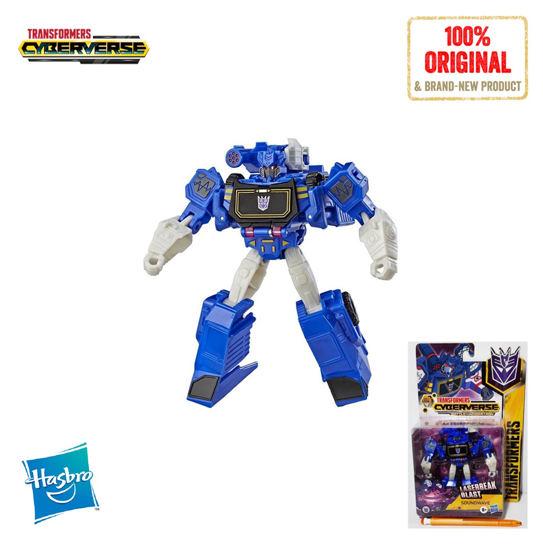 Hasbro Transformers CyberVerse SoundWave Warriors Class Battle for ...