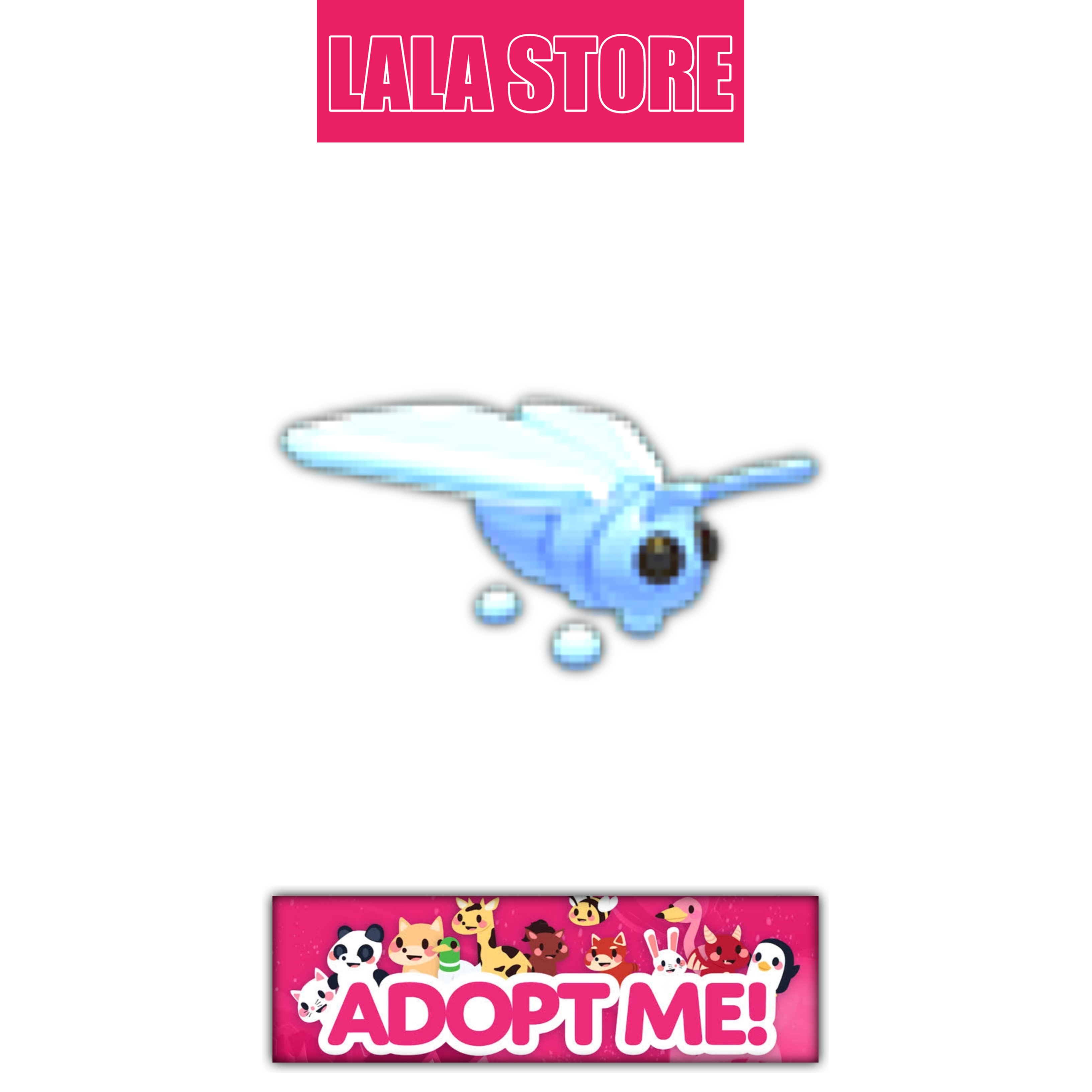 Adopt Me - Glacier Moth - Roblox | Lazada Indonesia