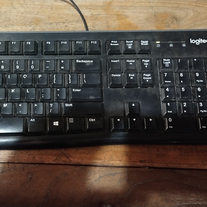 keyboard bekas logitech nyala tidak berfungsi second ketik usb k120 ...