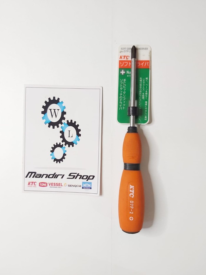 OBENG KTC GAGANG KARET MAGNET PLUS D7P-2 | Lazada Indonesia