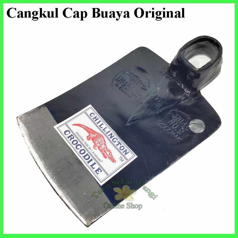ORIGINAL CANGKUL CHILINGTON CROCODILE THAILAND CAP BUAYA | PACUL ASLI ...