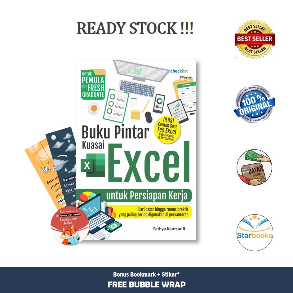 Checklist - Buku Pintar Kuasai Excel Untuk Persiapan Kerja (Komputer ...