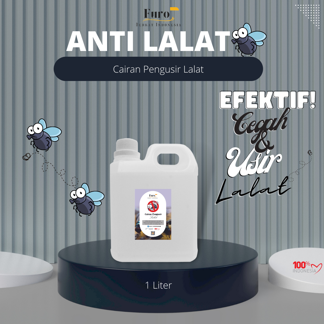 Cairan Pengusir Lalat 1 Liter Kemasan Jerigen- Anti Lalat | Lazada ...