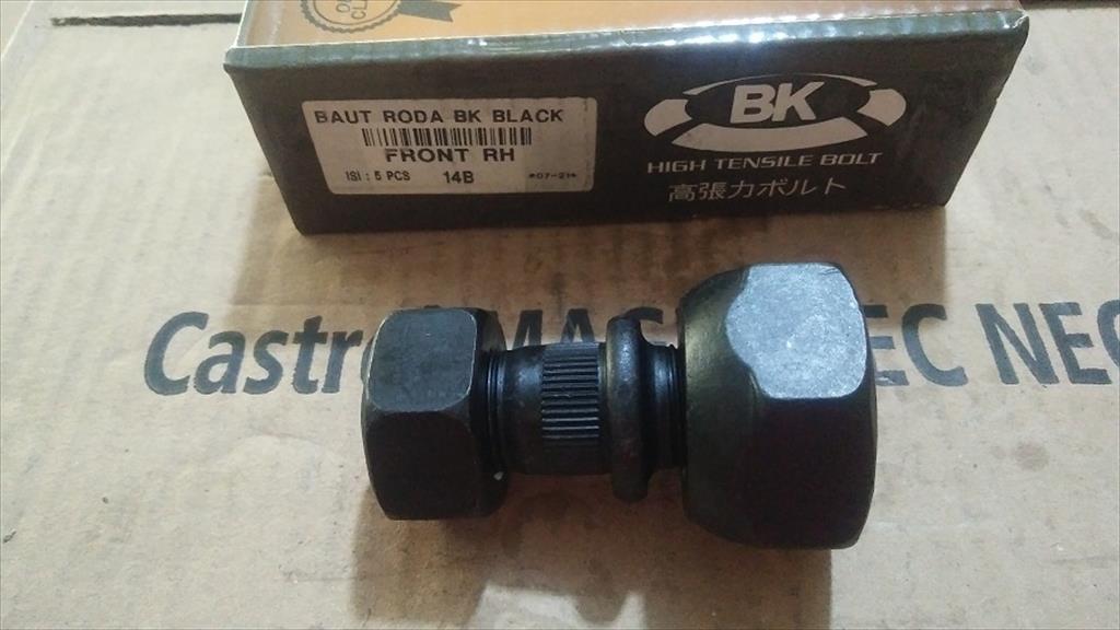 Baut Roda Hub Bolt Truk Dutro Dyna HT Rino 14B Depan Kanan BK | Lazada ...