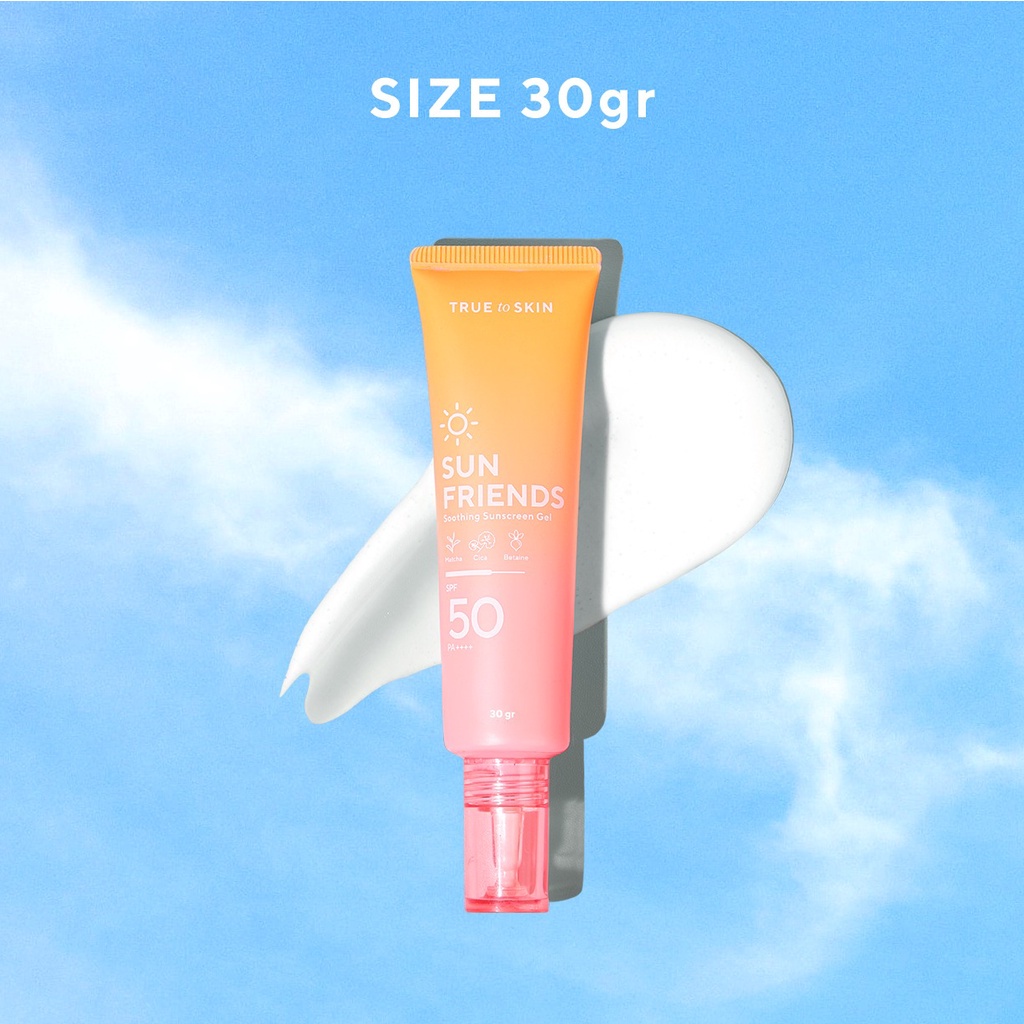 True to Skin Sunfriends Sunscreen Gel SPF 50 PA++++ True To Skin ...