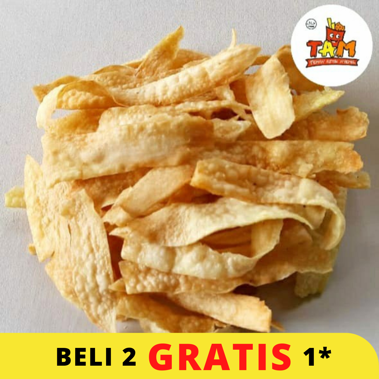 MANGLENG Keripik Singkong Original Gurih 450 Gram - Tam Snack | Lazada ...