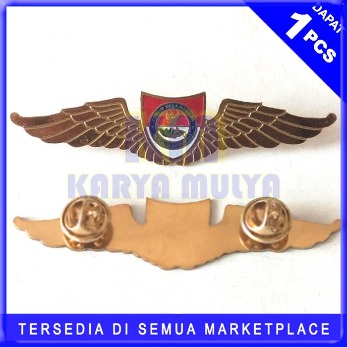Wing Brevet Bela Negara Indonesia - Bros Bela Negara Model Sayap 1 PCS ...