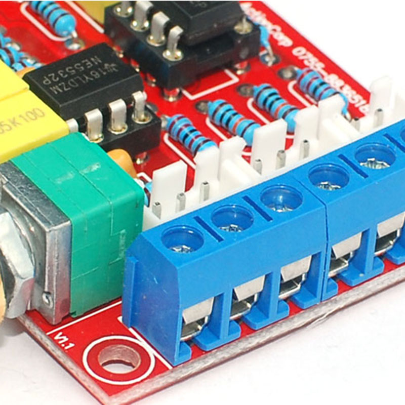 Ne5532 Op-Amp Hifi Amplifier Preamplifier Volume Tone Eq Control Board ...