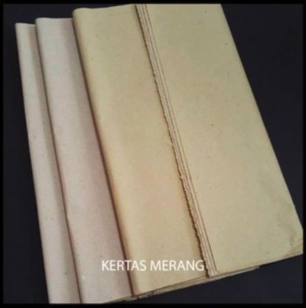 KERTAS MERANG (Harga Per 20 Lembar) / Kertas Serap Minyak Uk 45,5cm x ...