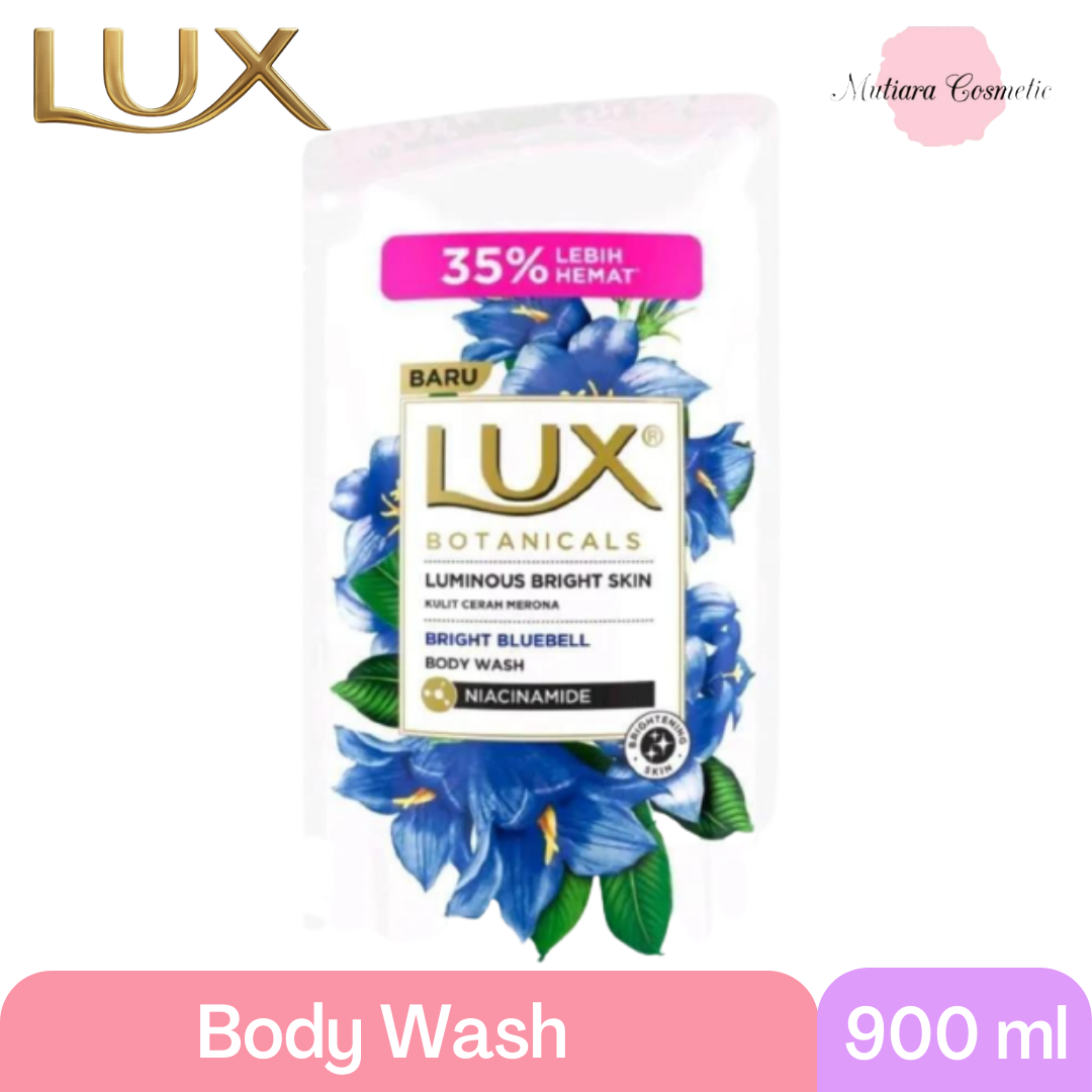 Lux Bright Bluebell Niacinamide Body Wash 900ml | Sabun Mandi Cair | Lazada Indonesia