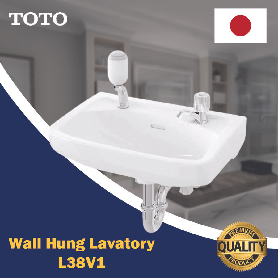 Toto Wastafel L38v1 Body Only Lazada Indonesia