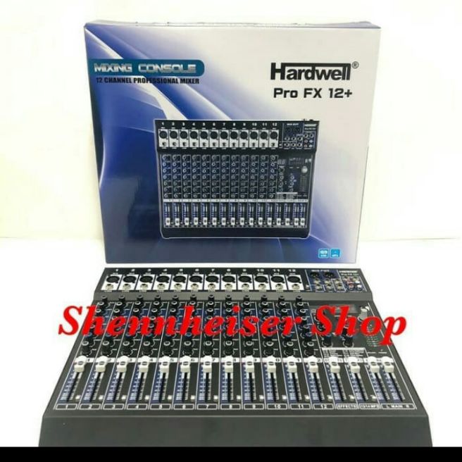 MIXER HARDWELL PRO FX 12+ ORIGINAL 12 CHANNEL | Lazada Indonesia