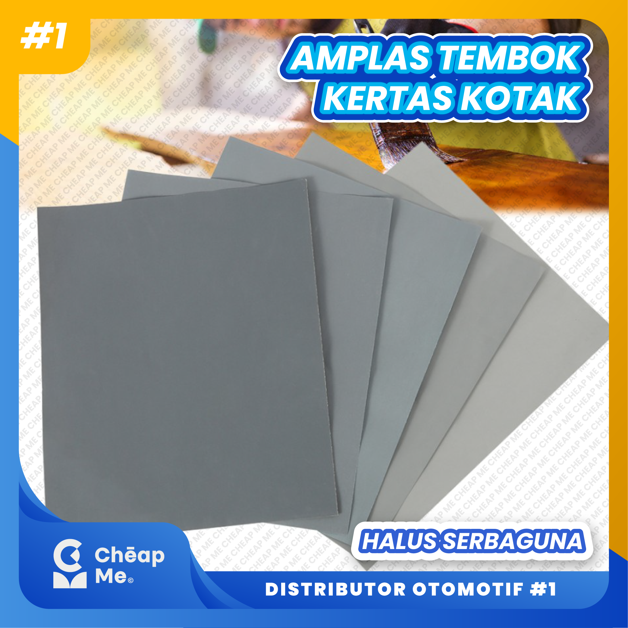 Amplas Halus Kotak Tembok Pipa Kertas Ampelas Serbaguna / AMPLAS KERTAS ...