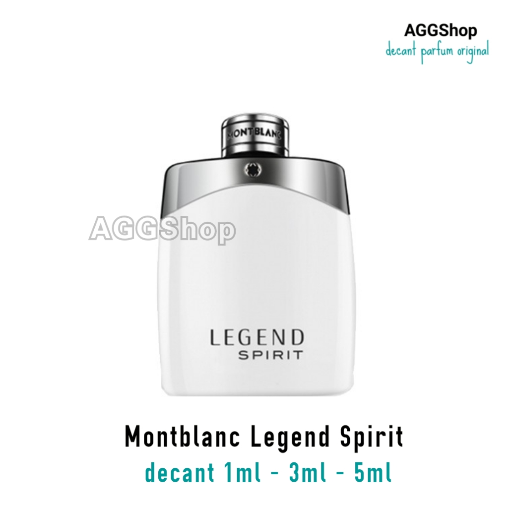 Decant Montblanc Legend Spirit - botol kaca spray | Lazada Indonesia