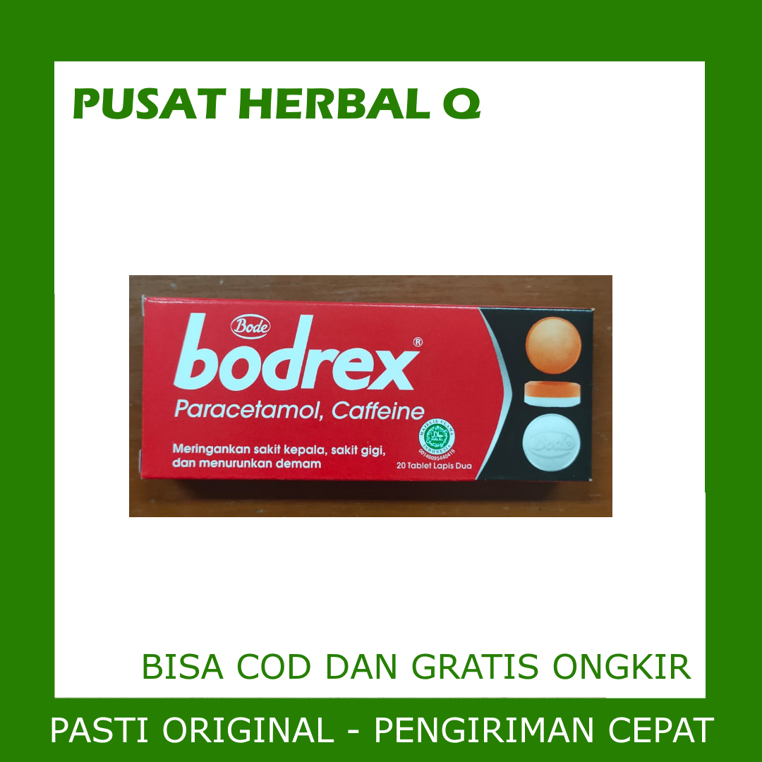 BODREX 1 box 20 tablet | Lazada Indonesia