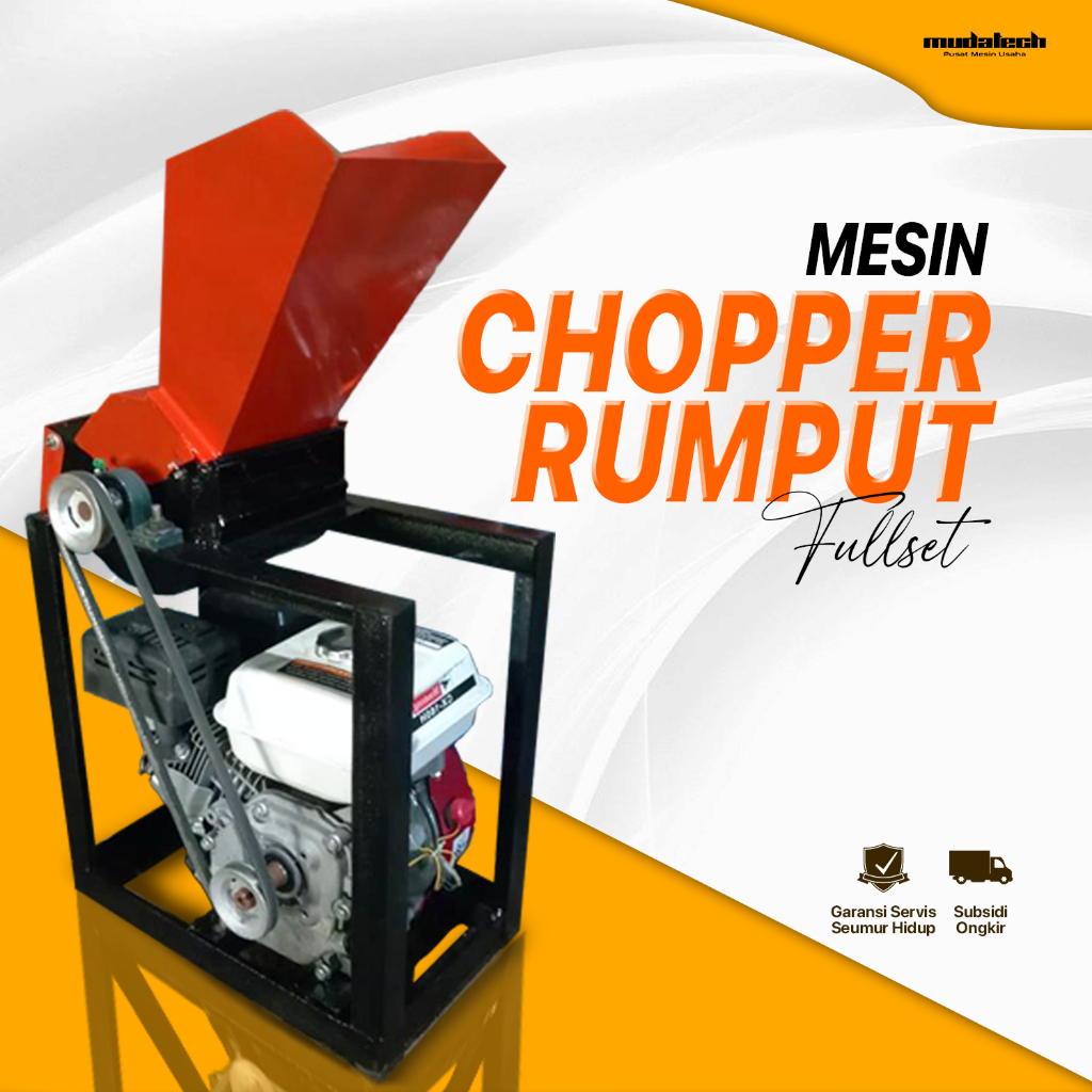 Mesin Chopper Rumput Pencacah Batang Pisang | Lazada Indonesia