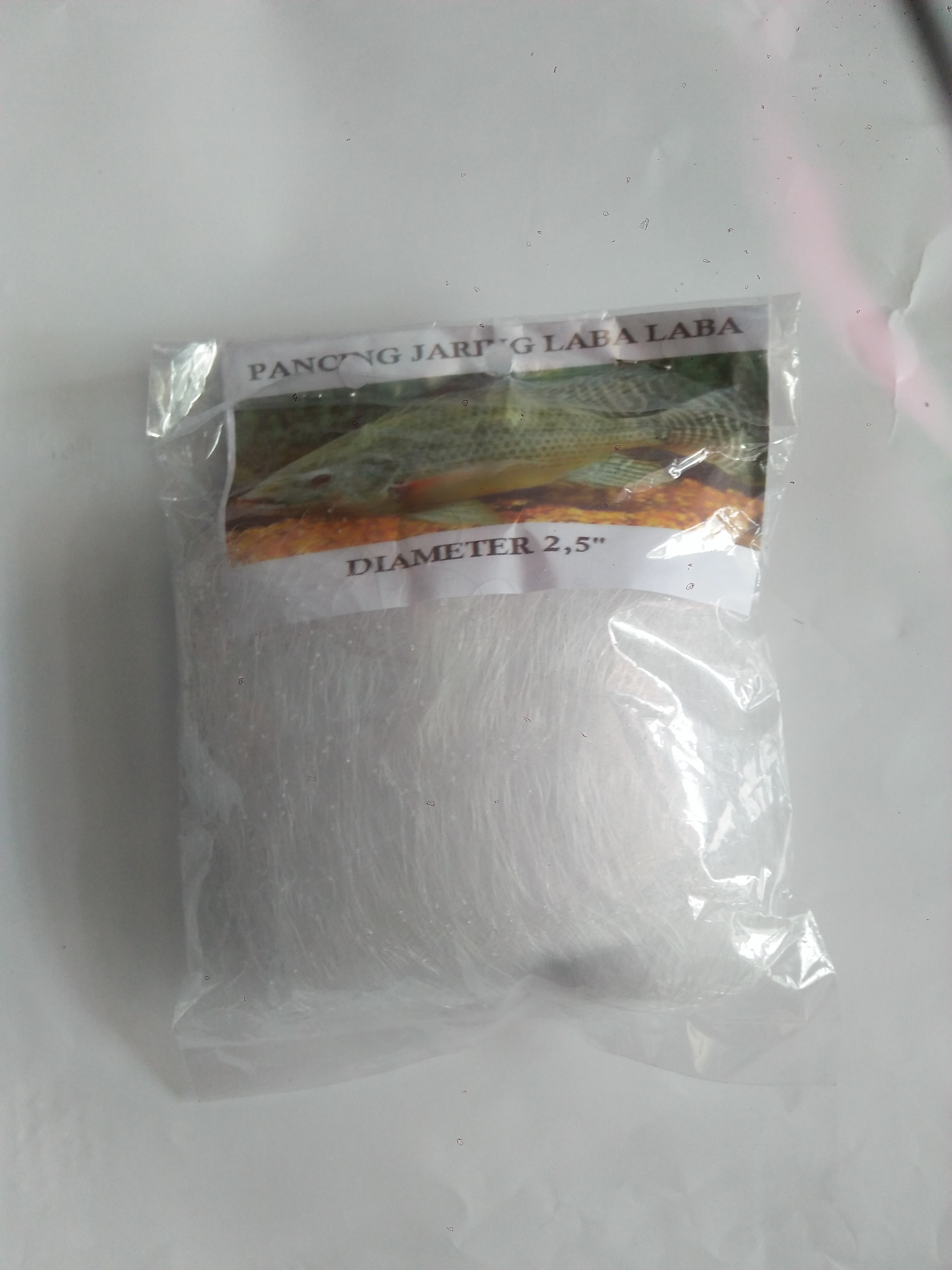 Jaring Pancing Bom net Jaring Laba laba Untuk Ikan Nila Tawes Mas ...