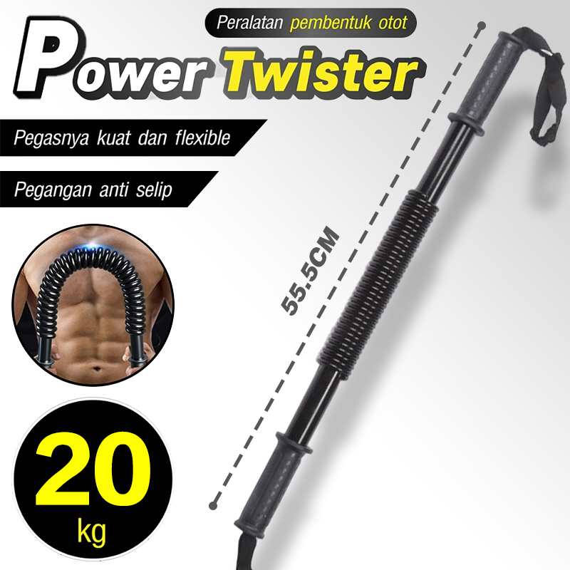 Power Bender alat Fitness Pembentuk Otot Dada/Power Twister 20Kg 30Kg ...