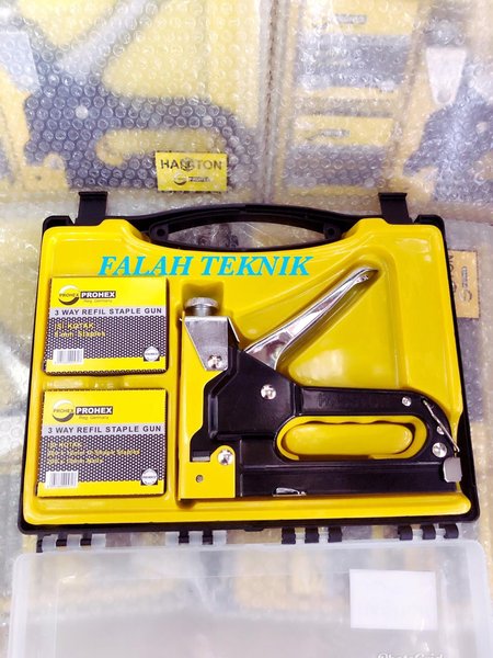 PROHEX HASSTON Stapler Gun Staples Set Box PN. 4090-004 | Lazada Indonesia