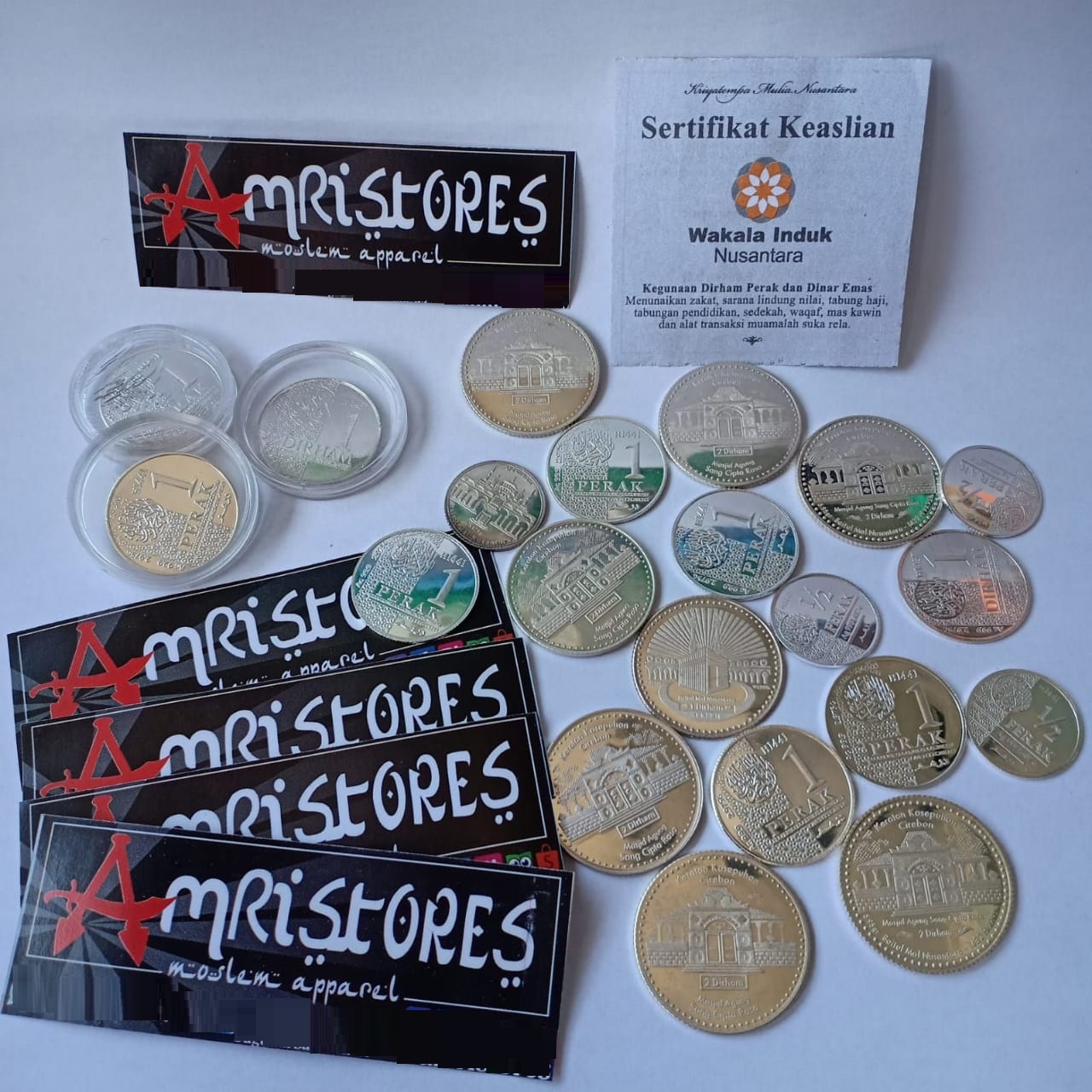 DIRHAM PERAK murni 24k SILVER 99.9% MURNI TERJAMIN RESMI WAKALA AMIR ...