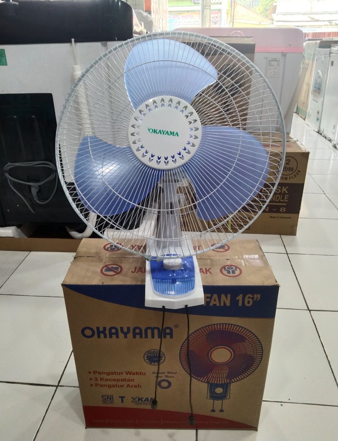 Kipas Angin Dinding/wall Fan Okayama 16 inch | Lazada Indonesia