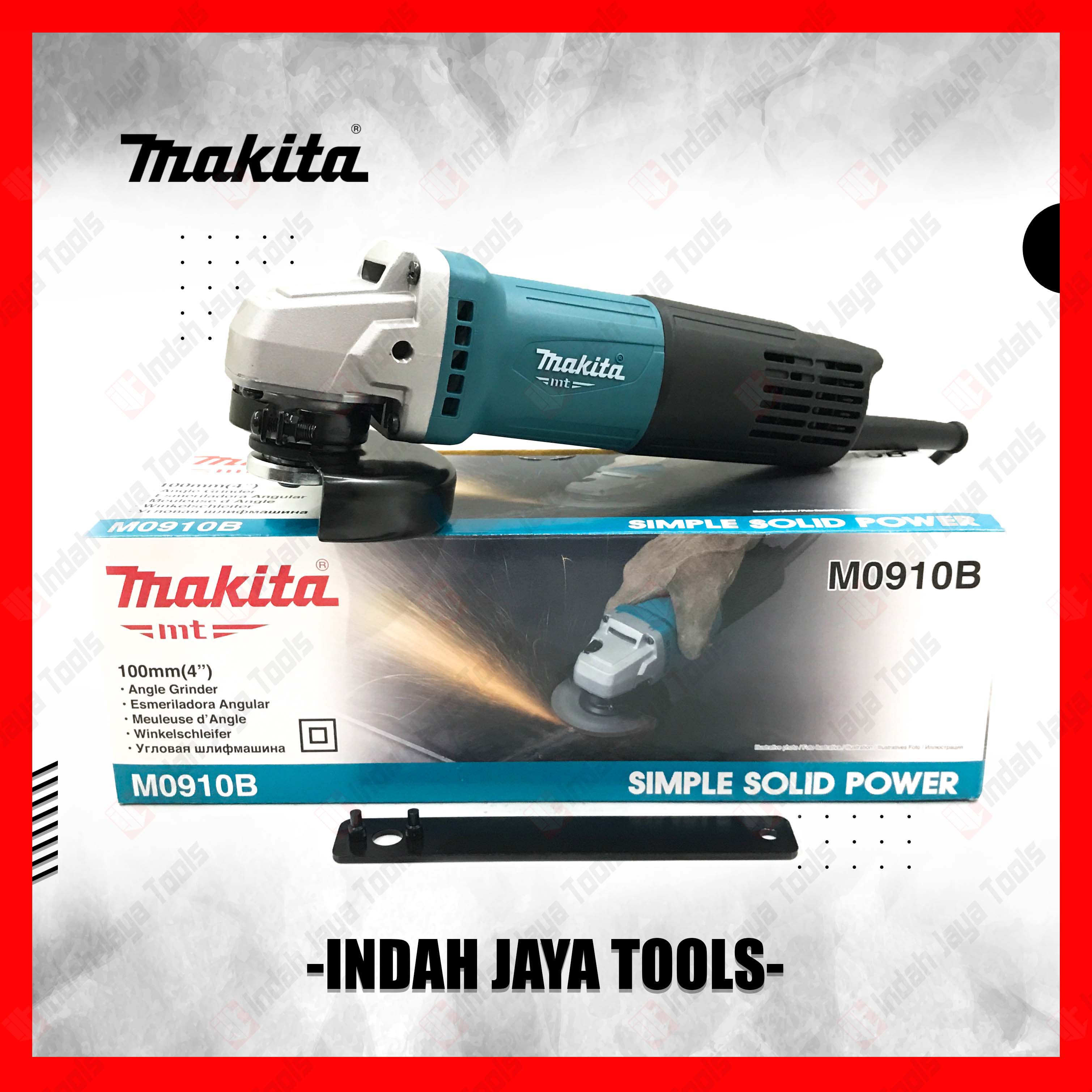 MAKITA M0910B Mesin Gerinda Tangan 4 Inch - Angle Grinder M 0910 B ...
