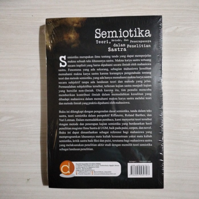 Semiotika: Teori Metode dan Penerapannya dalam Penelitian Sastra ...