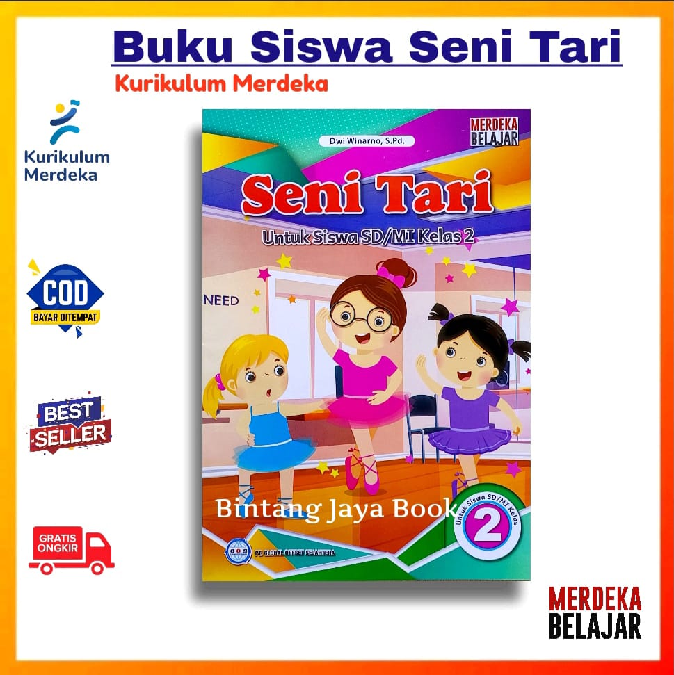 Buku Siswa Seni Tari SD Kelas 2 Kurikulum Merdeka - Buku Seni Tari Kelas 2 SD/MI Kurikulum ...