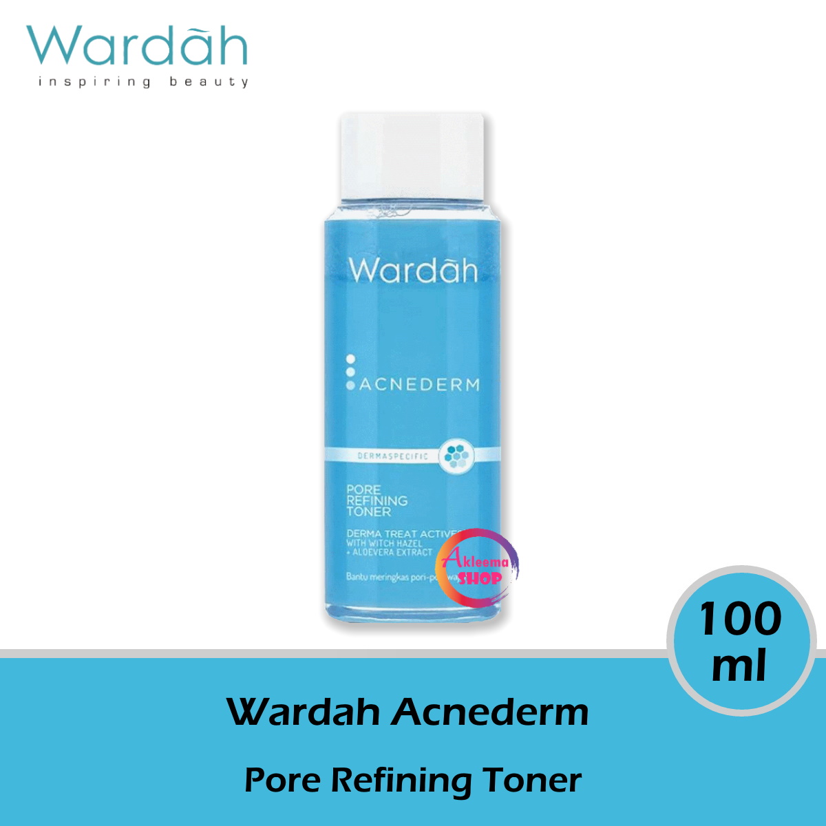 Wardah Acnederm Pore Refining Toner 100ml | Lazada Indonesia