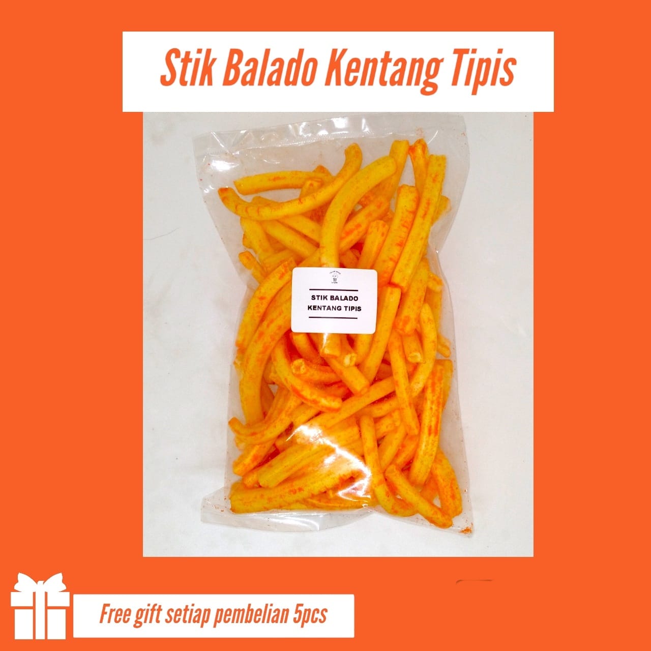 Stik kentang Keju Tipis Repack 2000an/ Snack Repack / Cemilan Murah ...