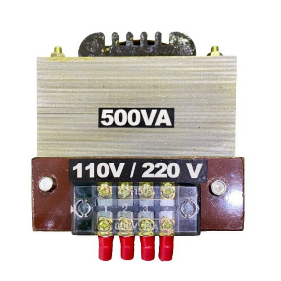 Trafo step up (220/110V) & step down (110/220V) 1 Phase 500va | Lazada ...
