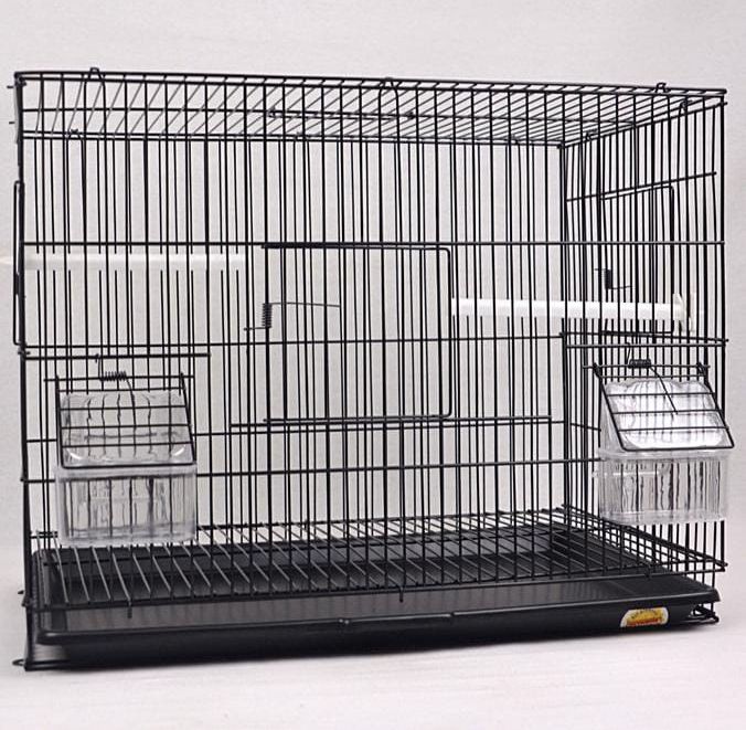 Kandang Burung Octagon A-313 Warna Hitam - Bird Cage Ukuran 42X28X33cm ...