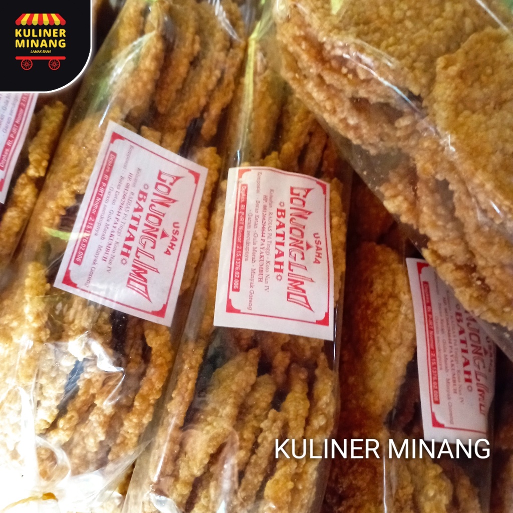 Batiah Gonjong Limo Oleh-Oleh Asli Cemilan Kampung Makanan Khas ...