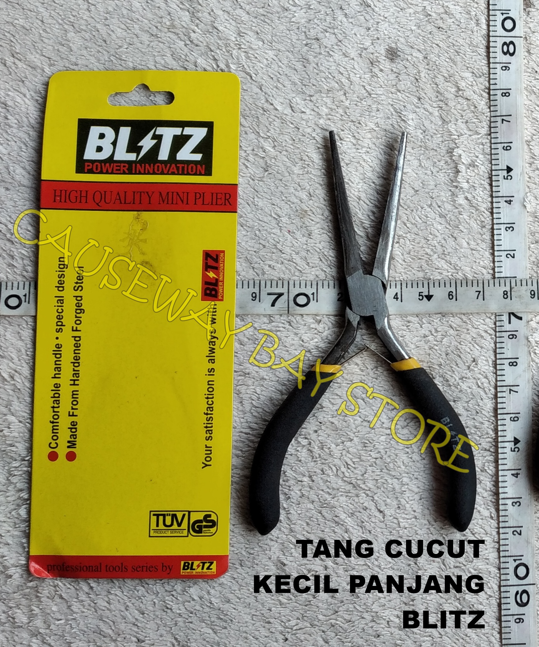 TANG CUCUT 4,5" BLITZ Kecil Panjang | Lazada Indonesia