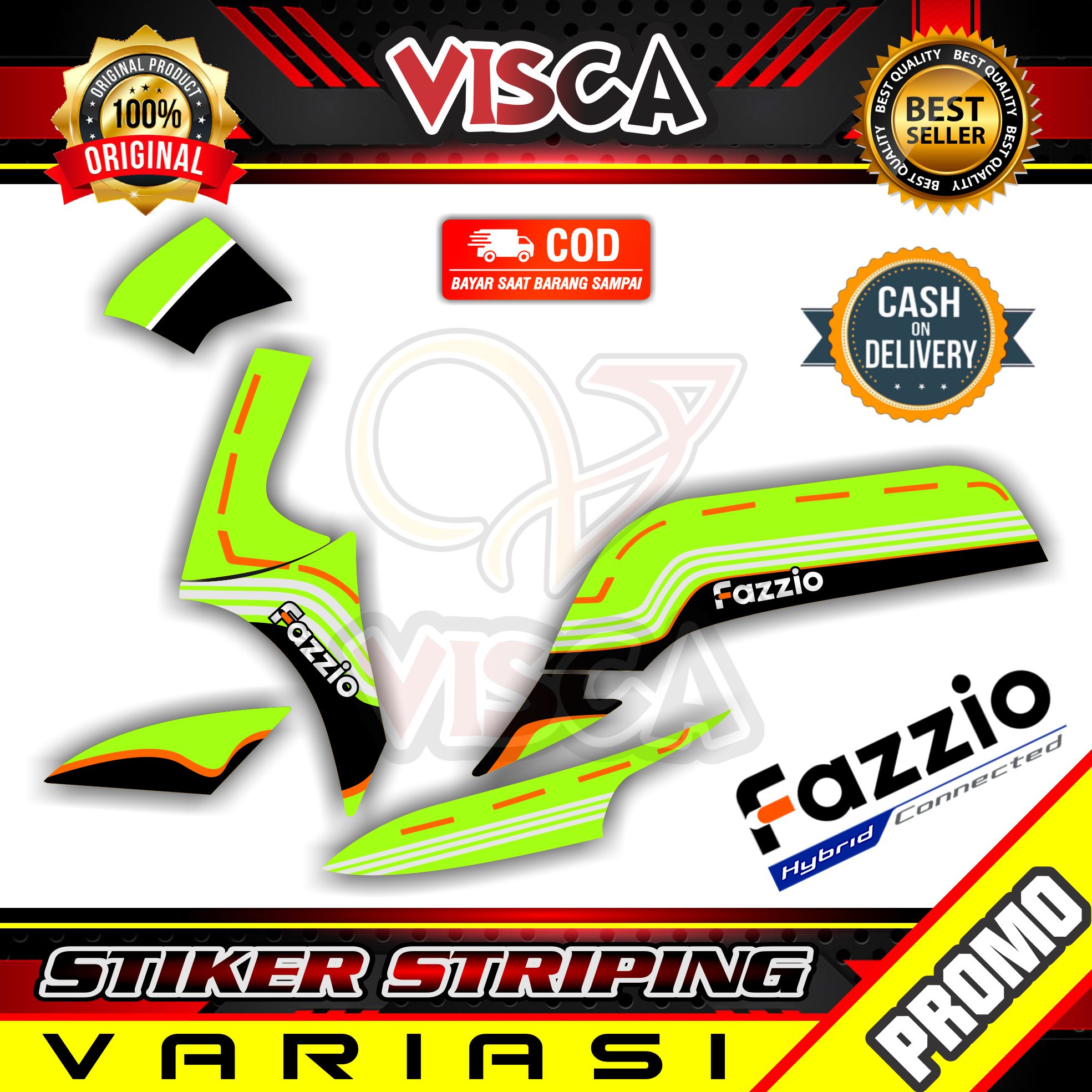 Sriker Striping Fazio 2022 - Stiker Motor Fazzio - Striping Fazzio ...