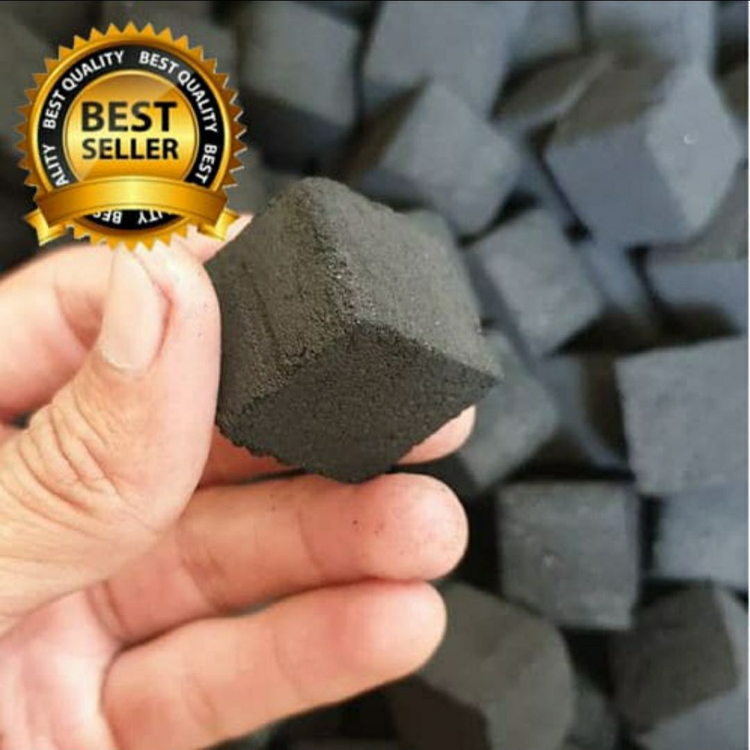 Briket Arang BBQ Murni Batok Kelapa Asal Sulawesi Berkwalitas Cube 1kg ...